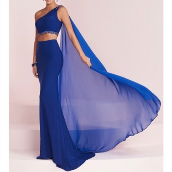 Panoply | Dresses | Panoply 2 Piece Gown With Cape | Poshmark